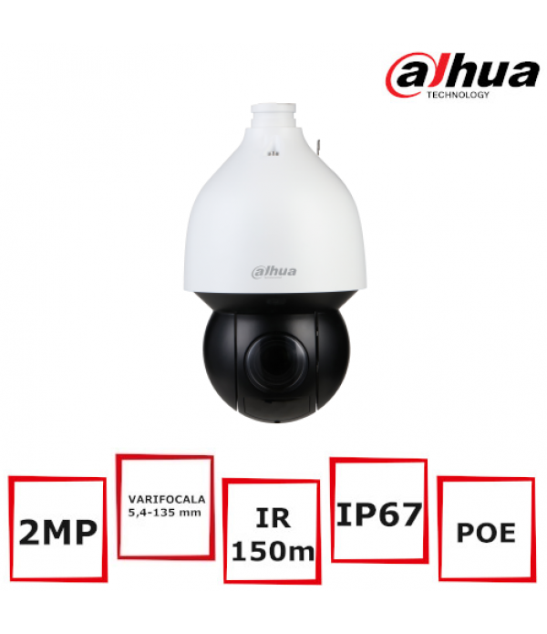 Camera supraveghere speed dome PTZ Dahua SD5A225XA-HNR
